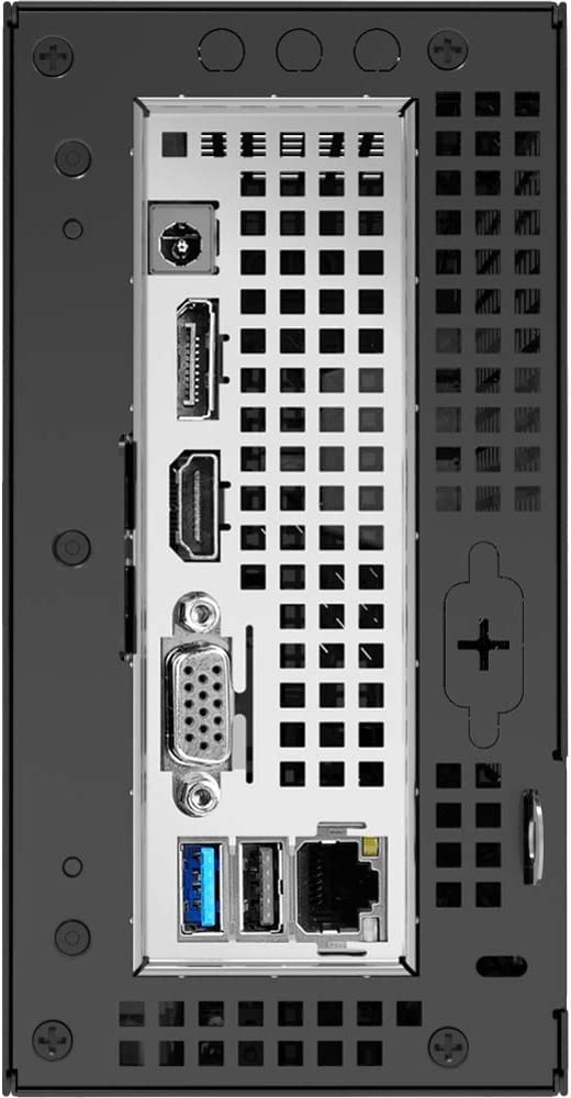 Skytech Gaming Mini PC X1 Gaming PC Desktop – AMD Ryzen 5 5600G 3.9 GHz, Radeon Graphics, 500GB NVME SSD, 16GB DDR4 SODIMM RAM, 120W AC Adapter/Wi-Fi, Windows 10 Home 64-bit,Black