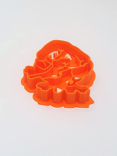 T3D Cookie Cutters Human Heart Cookie Cutter, Suitable for Cakes Biscuit and Fondant Cookie Mold for Homemade Treats, 3.56 in x 2.86 in x 0.55 in