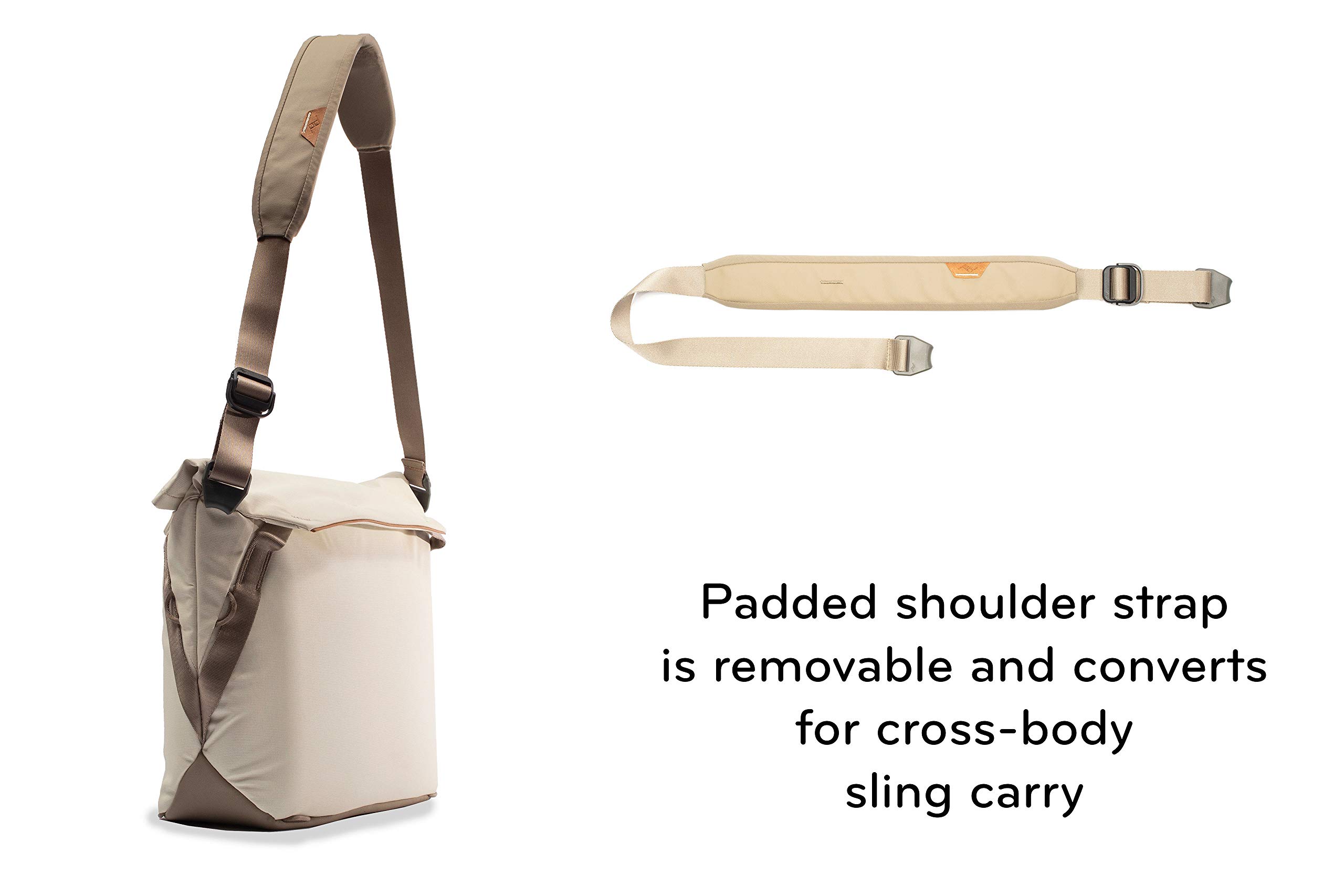 Peak Design Everyday Tote V2 15L Bone for Travel or Photo Carry (BEDT-15-BO-2)