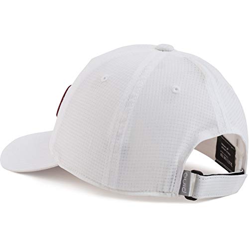 PING Ladies Aero Adjustable Golf Cap White/Magenta