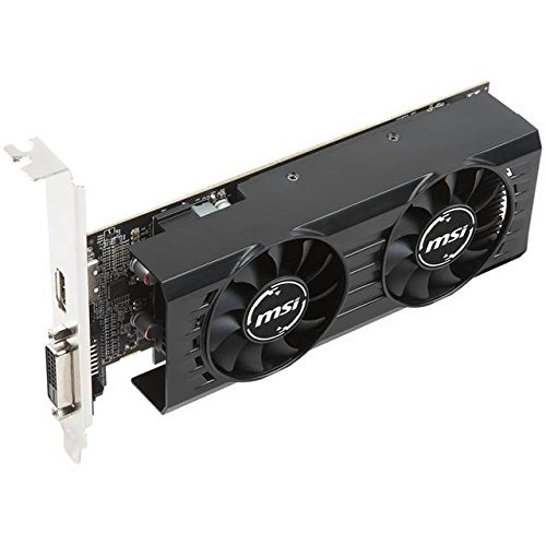 MSI Gaming Radeon RX 550 128-bit 2GB GDRR5 DirectX 12 VR Ready Graphcis Card (RX 550 2GT LP OC) (Renewed)