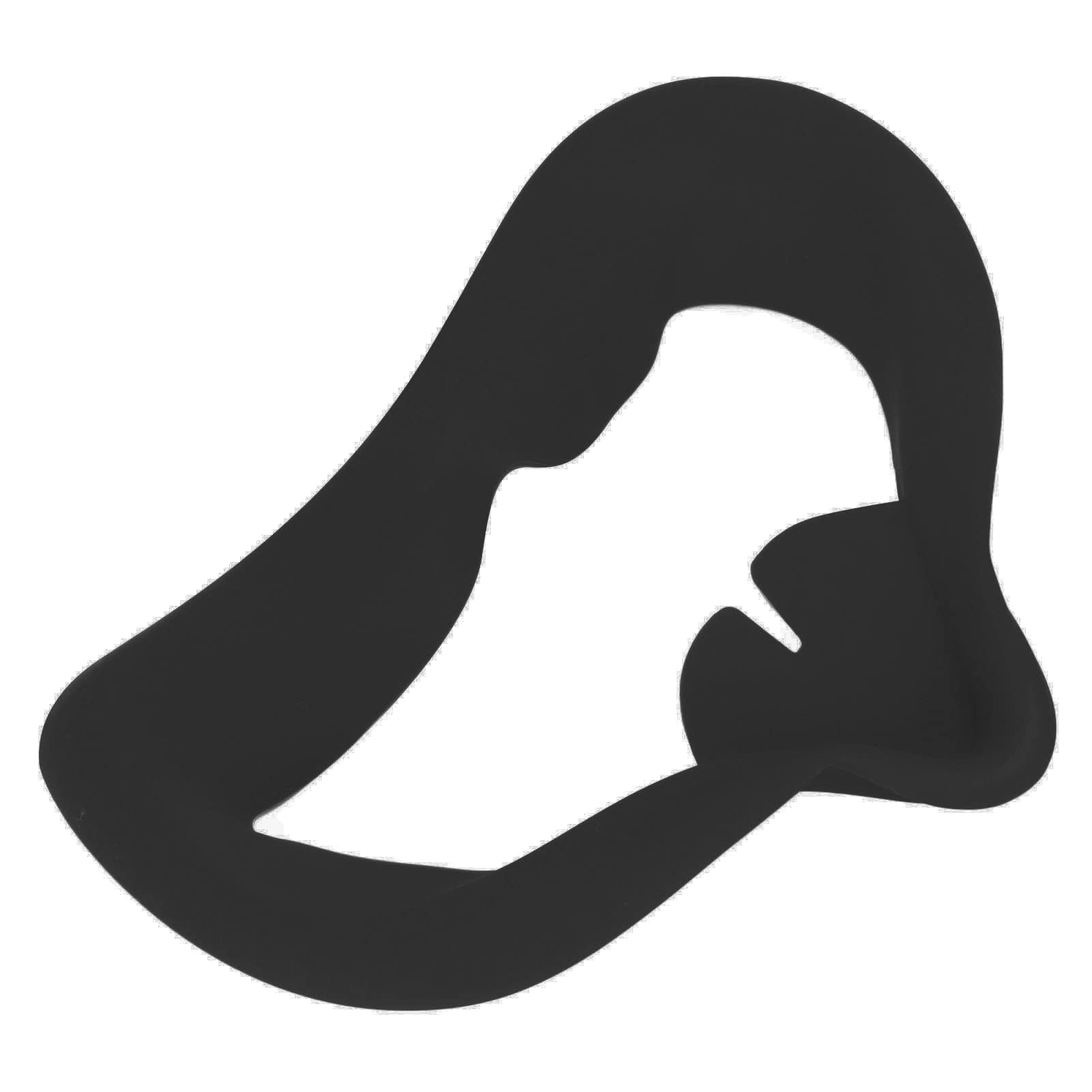 VR, Shading Sweatproof Silicone VR Eye Comfort for Quest 2(Black)