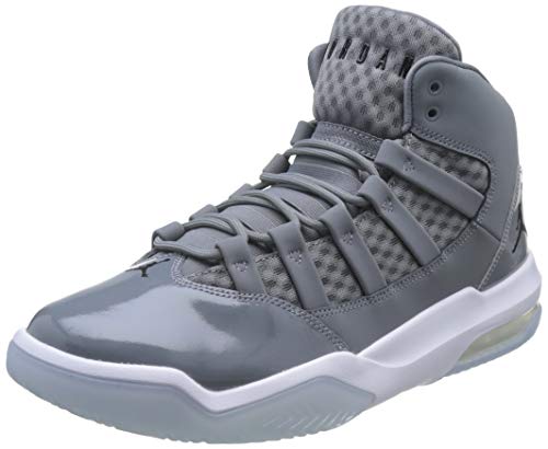 Nike Men's Jordan Max Aura Shoe, Cool Grey/Black-white-clear, 9