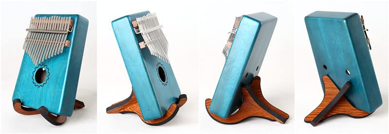 ZCZQC Wooden Miwayer Kalimba Bracket for 10-key, 15-key, 17-key, and 21-key Kalimba