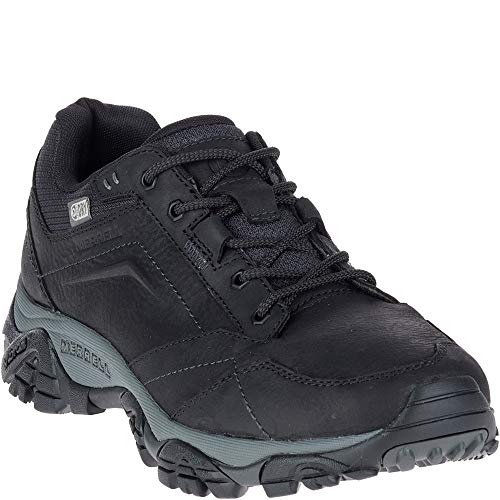 Merrell Men's Moab Adventure Lace Waterproof Hiking Shoe, Black, 11 W US