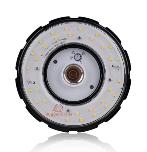 RuggedGrade 100 Watt E39 LED Corn Bulb - Aries III Series - 13,400 Lumens - 4000K - DLC 5.1 - Fanless 6KV Surge