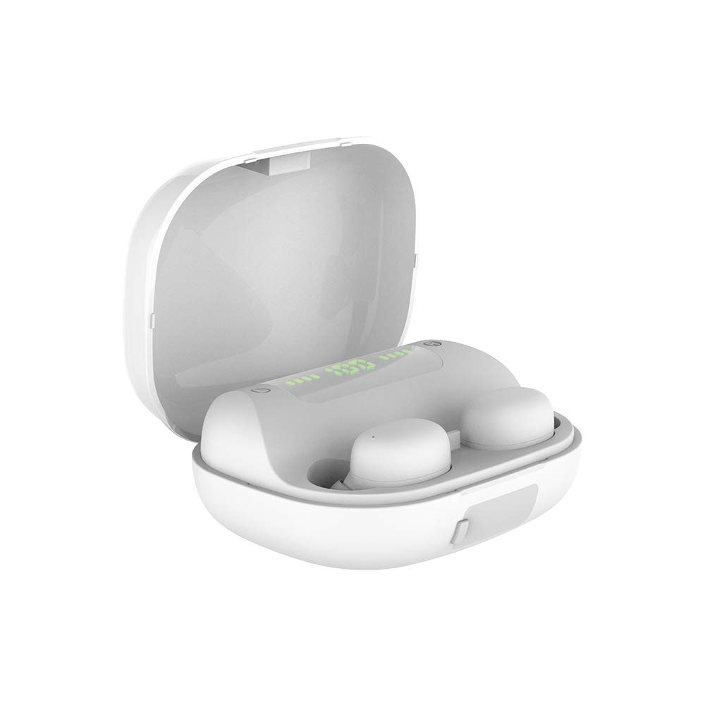 Onido Bluetooth Earbuds Headphones Wireless True Wireless Stereo Workout in Ear Earphones with Microphone BTH-263 (White)
