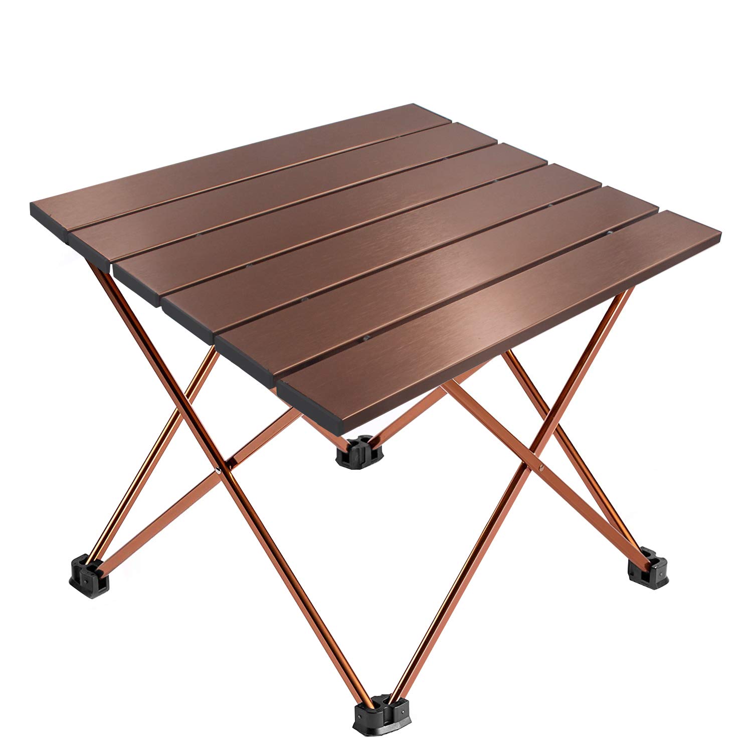 Portable Roll up Camping Table Compact Folding Table in a Bag for Picnic Tent Camp Beach