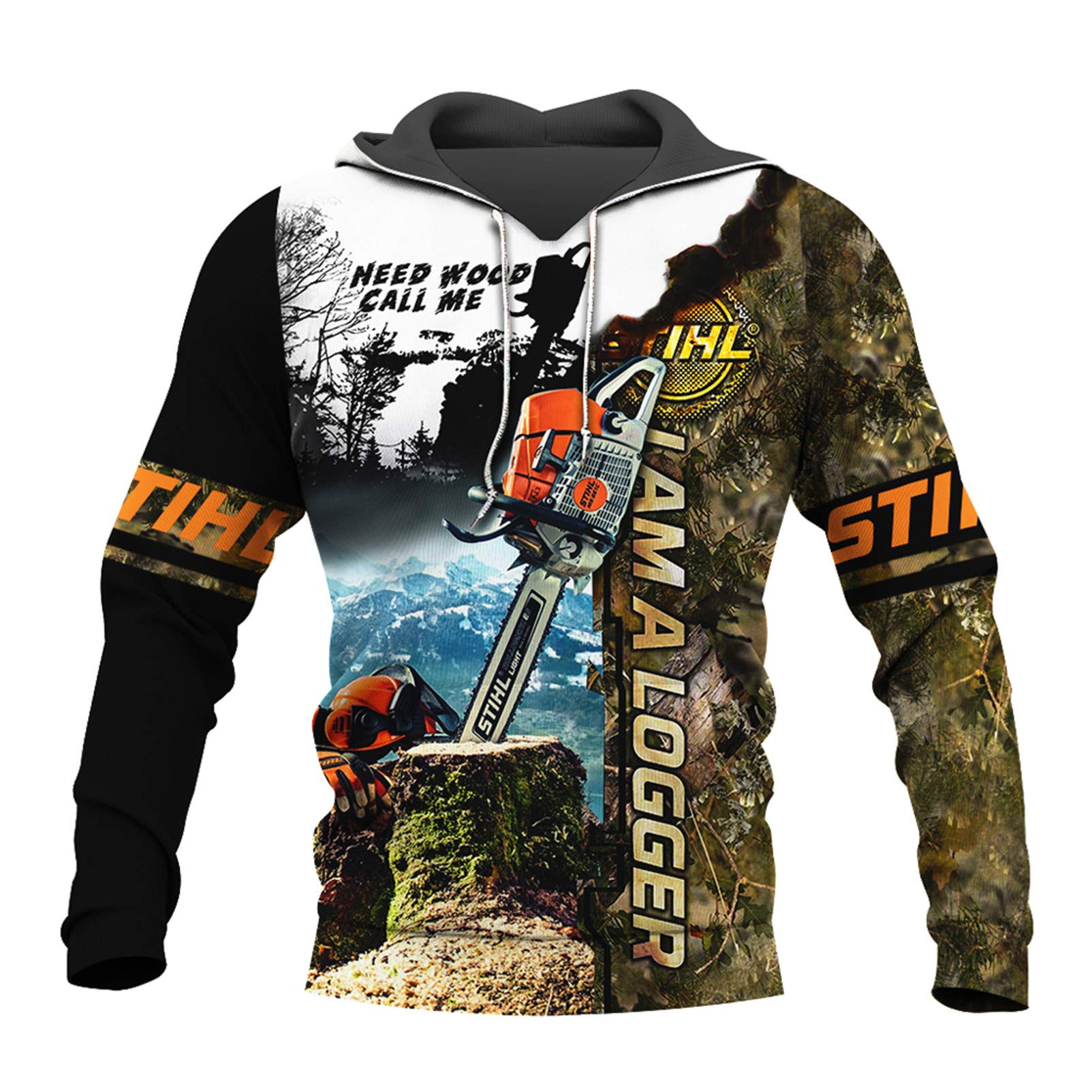 NUTM.K Cool Chainsaw Hoodies Sweatshirt 3D Print Crewneck Pullover Men Women Hoodies