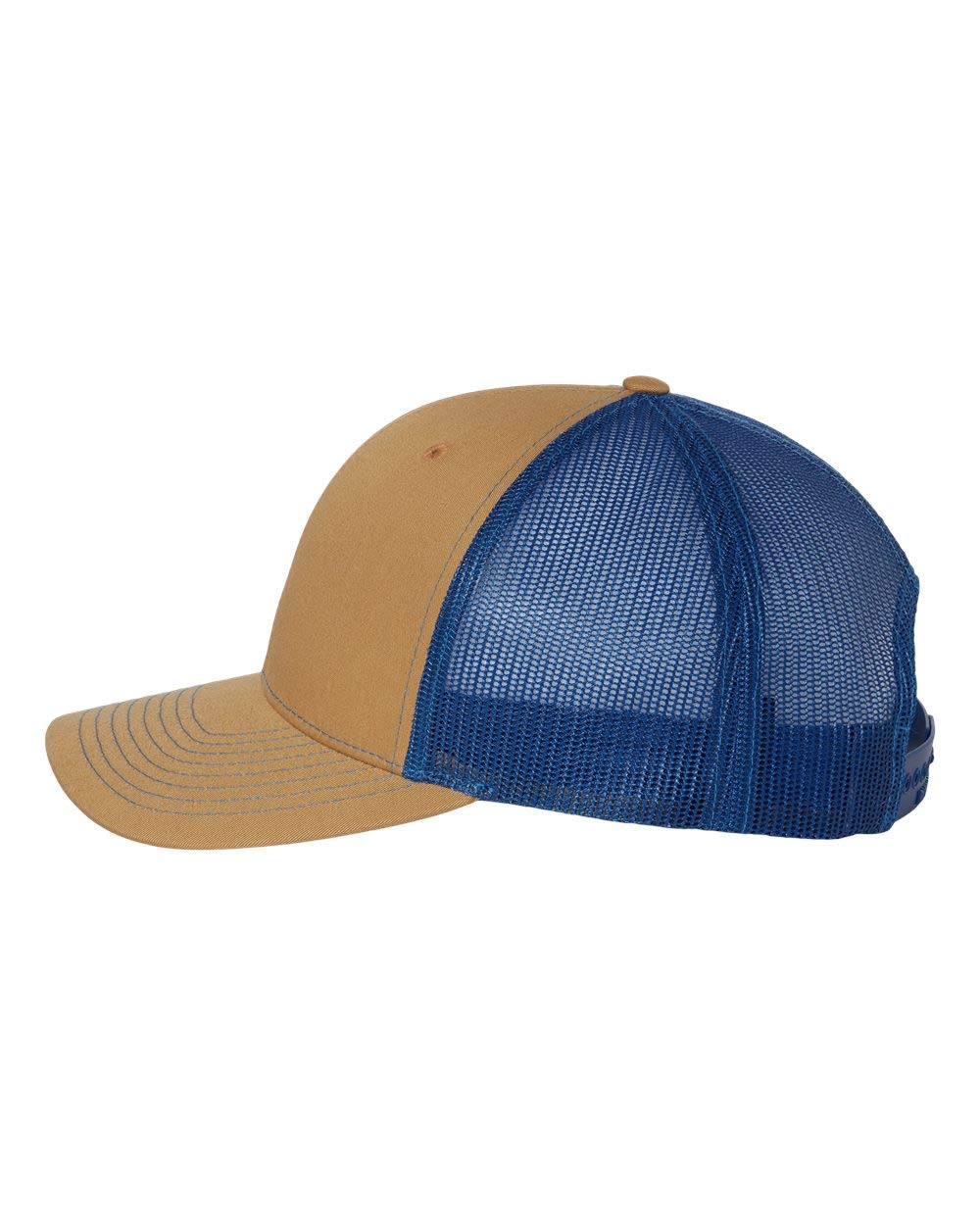 RICHARDSON Snapback Trucker Cap, Adjustable, Heather Grey/White