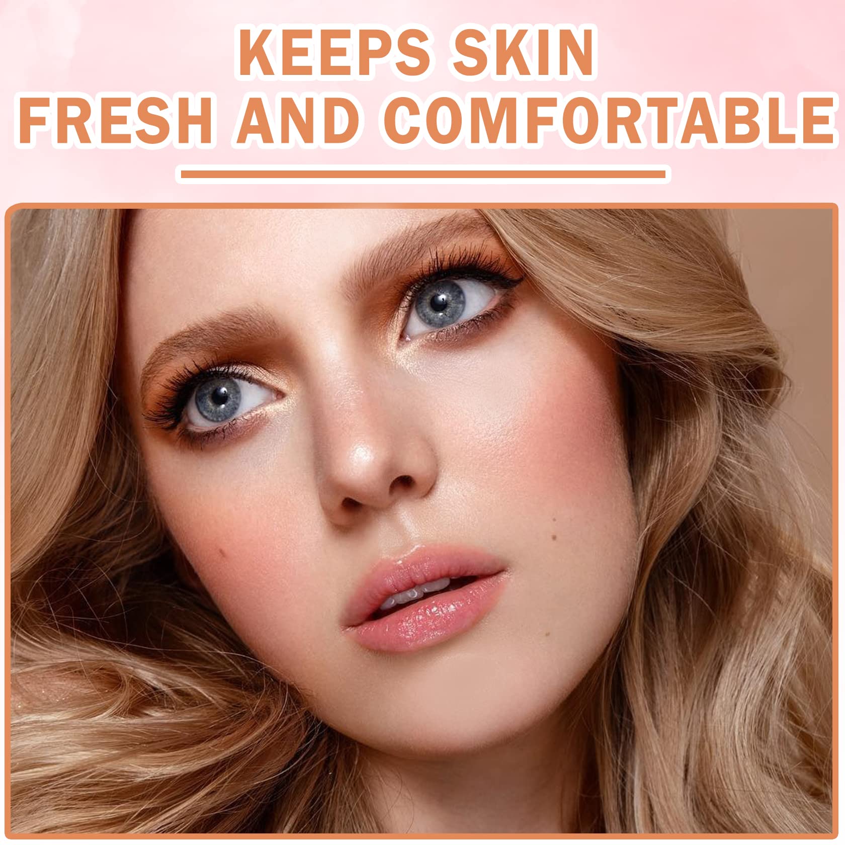 Pink Setting Powder Loose Face Powder Matte Soft Smooth Oil Control Long Lasting Loose Setting Powder Makeup For Natural Flawless #02 Pink Complexion