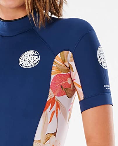Rip Curl Dawn Patrol 2mm SS Womens Springsuit 0020-Pink 10