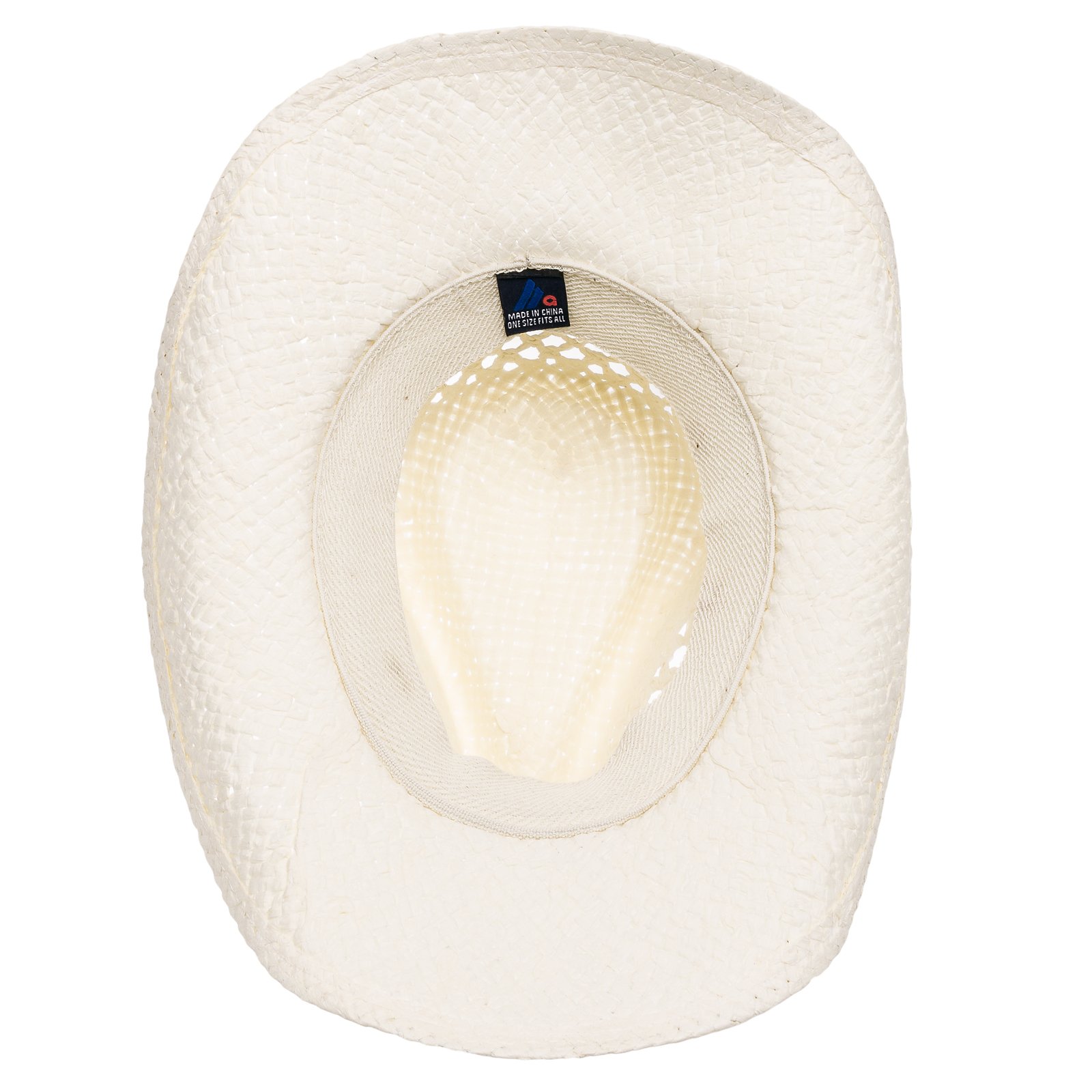 MG Womens Straw Outback Toyo Cowboy Hat - Natural