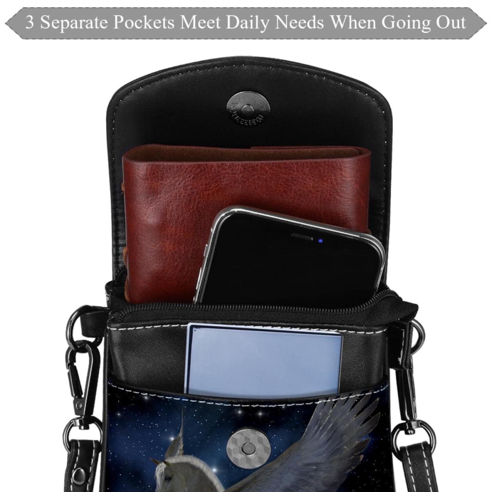 Small Crossbody Cell Phone Purse Wallet for Women Pegasus