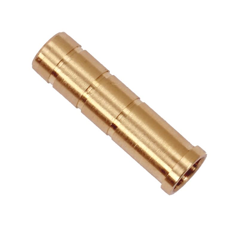 SOPOGER Archery Brass Arrow Inserts .244" /6.2mm Arrow Insert for Carbon Arrows 50 Grain Copper Arrow Tips Shaft Insert Screw Archery Accessories 12 Pack