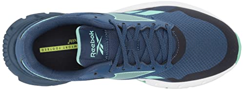 Reebok Women's ZTAUR Running Shoe, Batik Blue/Hint Mint/Vector Navy, 9.5