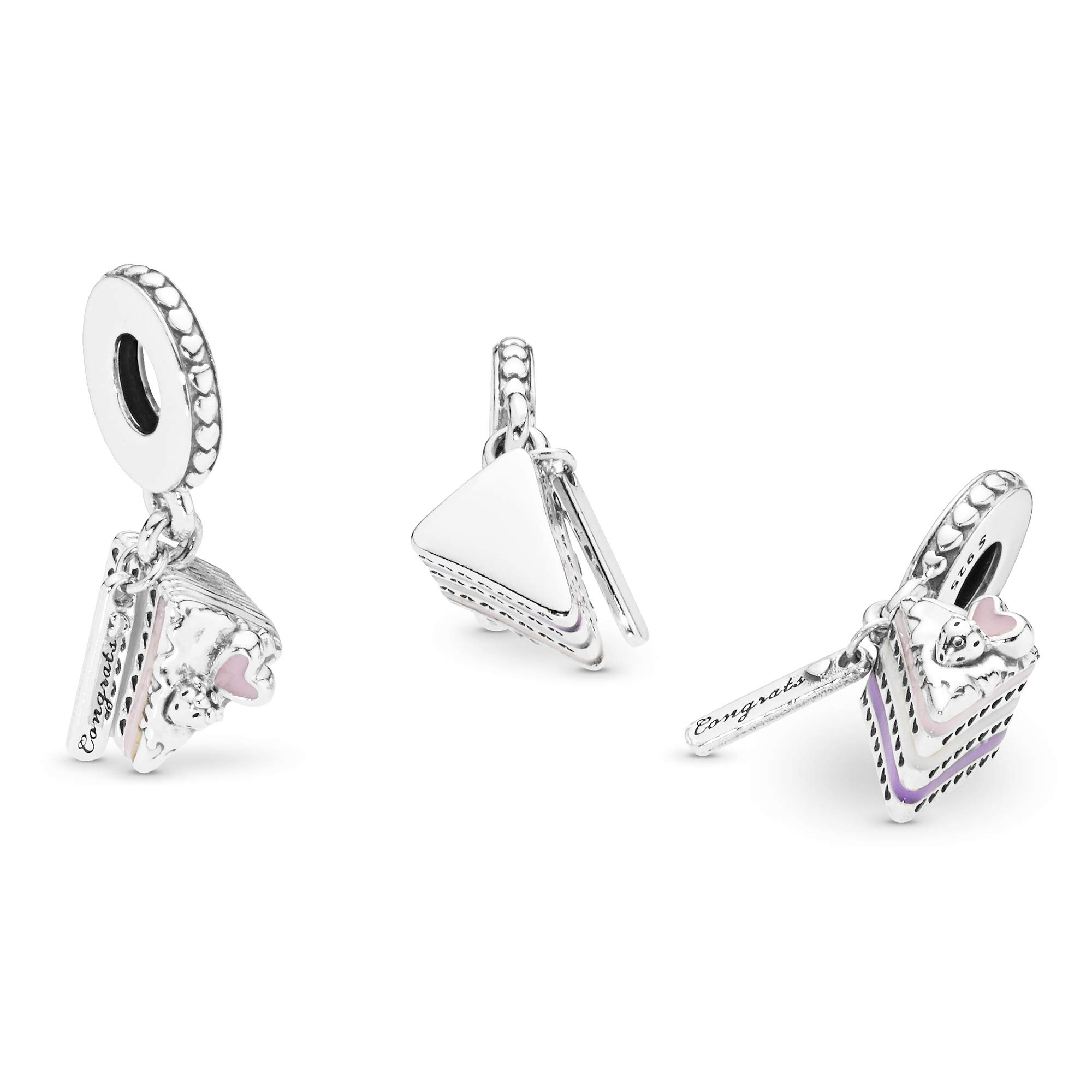 PANDORA Jewelry Celebration Cake Sterling Silver Charm