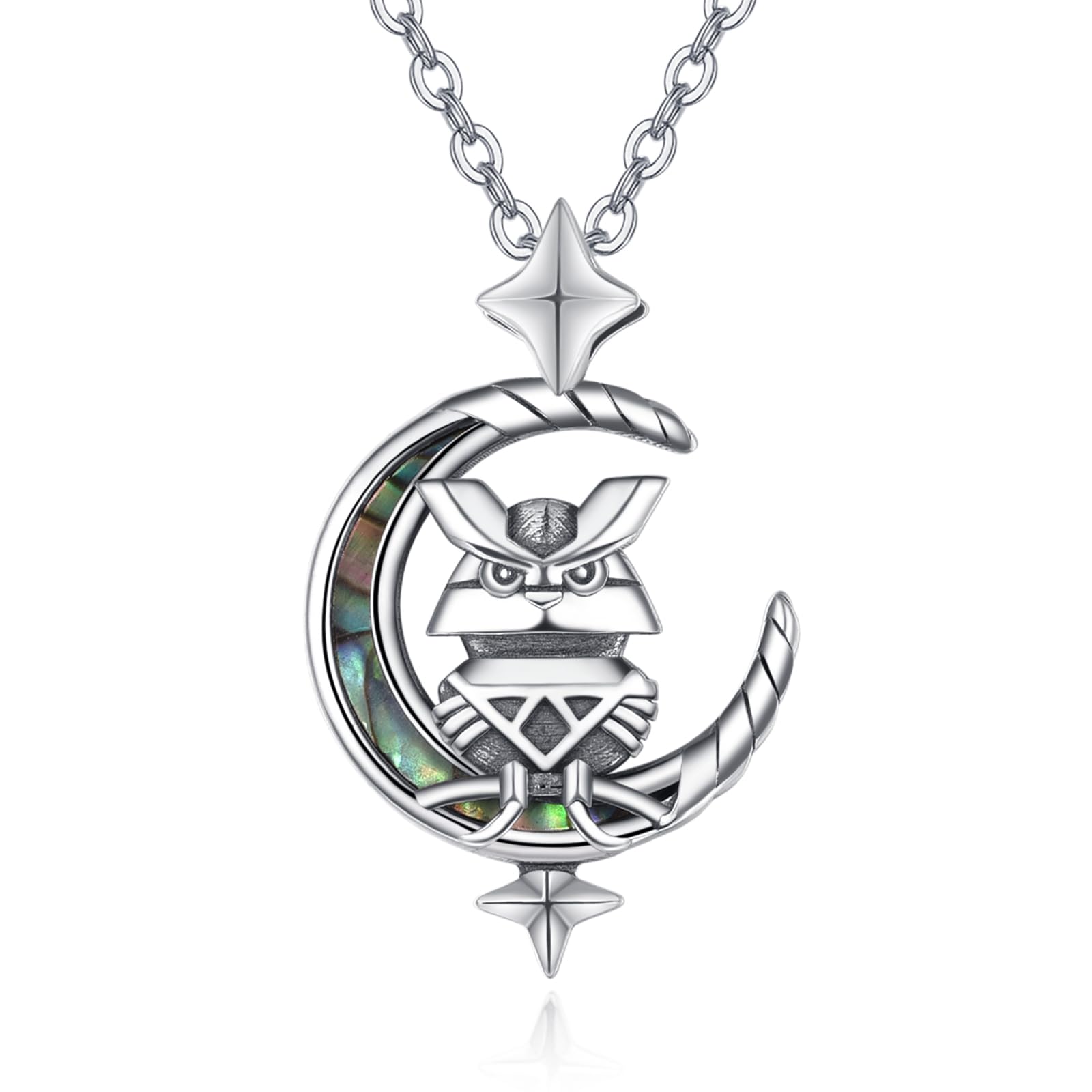 PRAYMOS Dragonfly Necklace for Women Sterling Silver Natural Abalone Shell Pendant Daity Simple Dragonfly Jewelry Gifts 18+2" Adjustable Chain