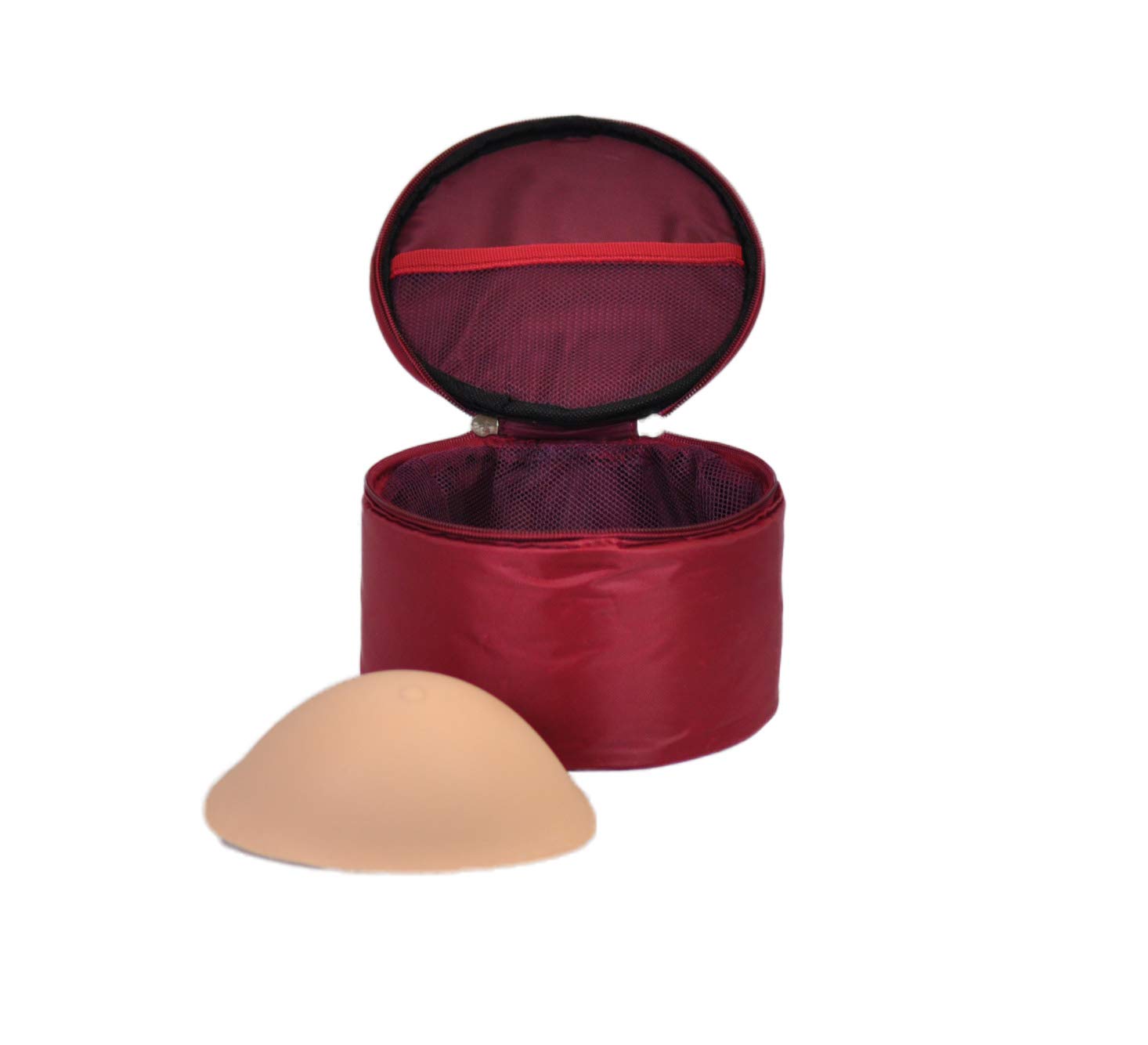 Nearly Me - #985 Super Soft Ultra Lite Wt Full Triangle Silicone Mastectomy Breast Form (Size: 12) Beige