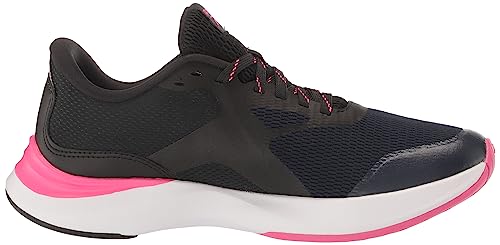 Reebok Women's Endless Road 3.0 Running Shoe, Vector Navy/Black/Proud Pink, 7