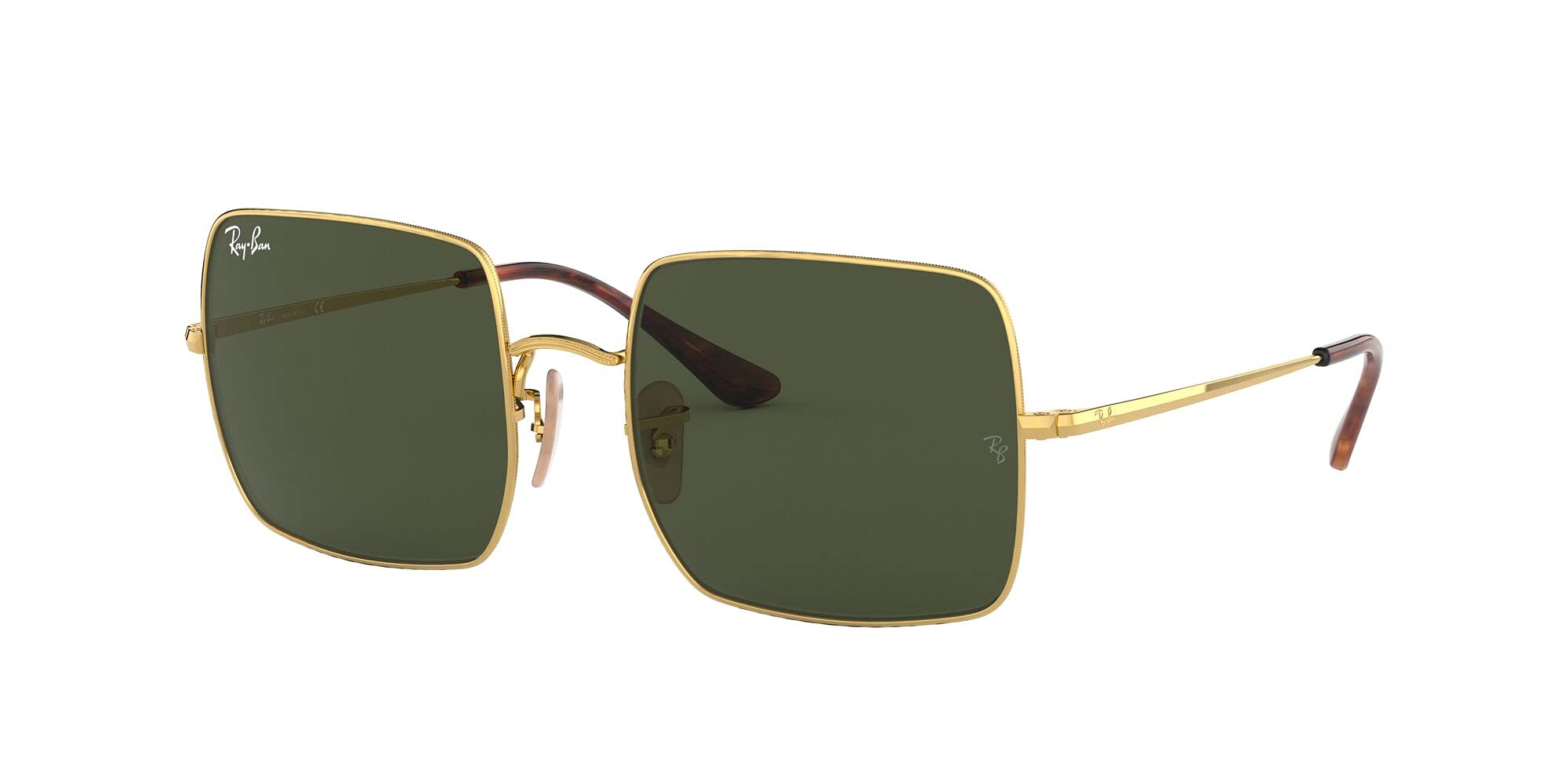 Ray-Ban RB1971 Square Sunglasses + Vision Group Accessories Bundle (Arista/Clear Gradient Brown (914751))