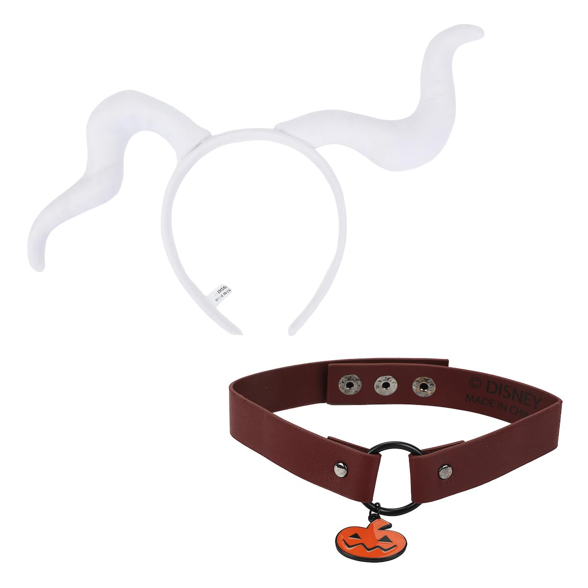 Nightmare Before Christmas Zero Adult Cosplay Headband & Collar Set