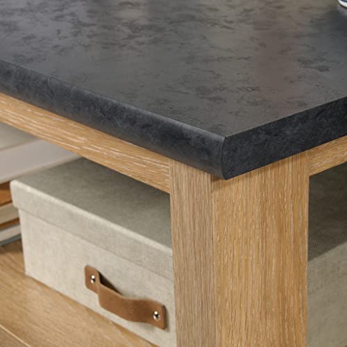 Sauder August Hill Lateral File, L: 32.28" x H: 19.53" x W: 29.25", Dover Oak Finish