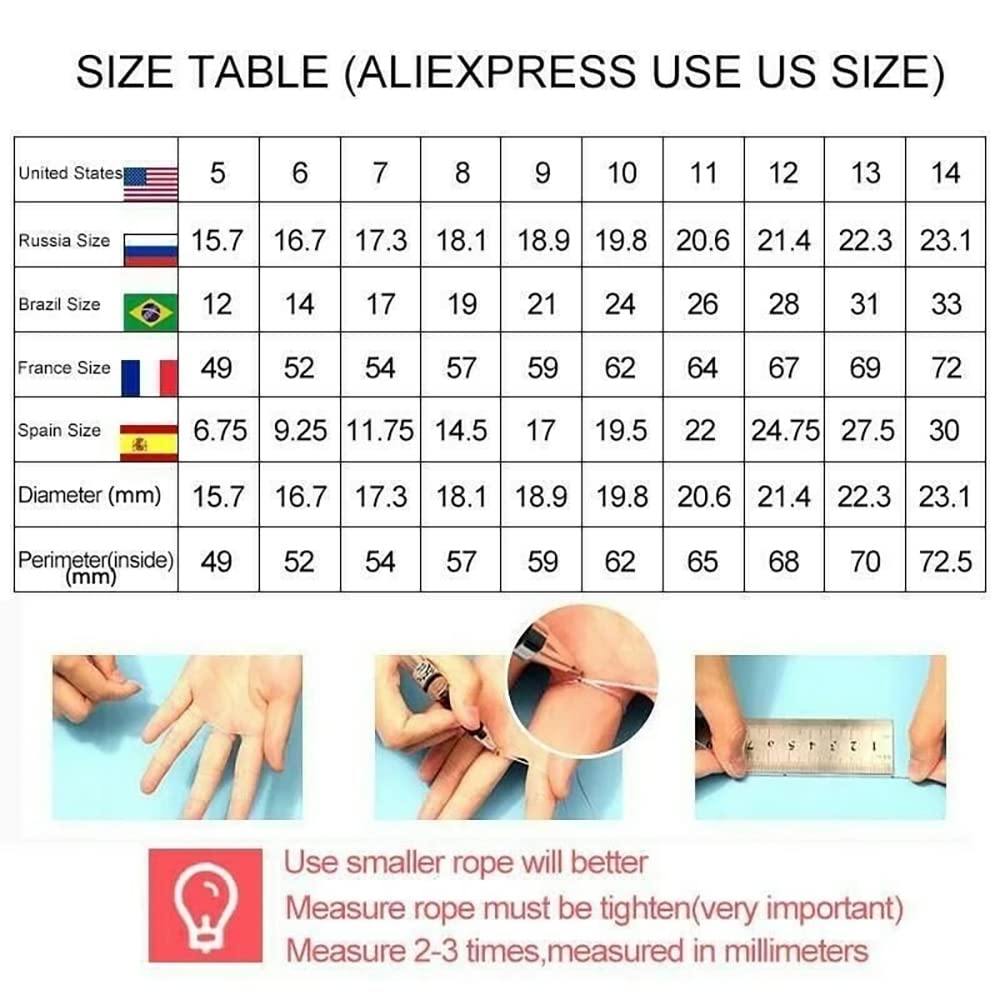S925 Silver Ring Wedding Engagement Ring high Carbon Diamond Pink Diamond Ring Main Stone 9 * 18 Ring Women's Jewelry with Gift Box (S925 Silver 6)