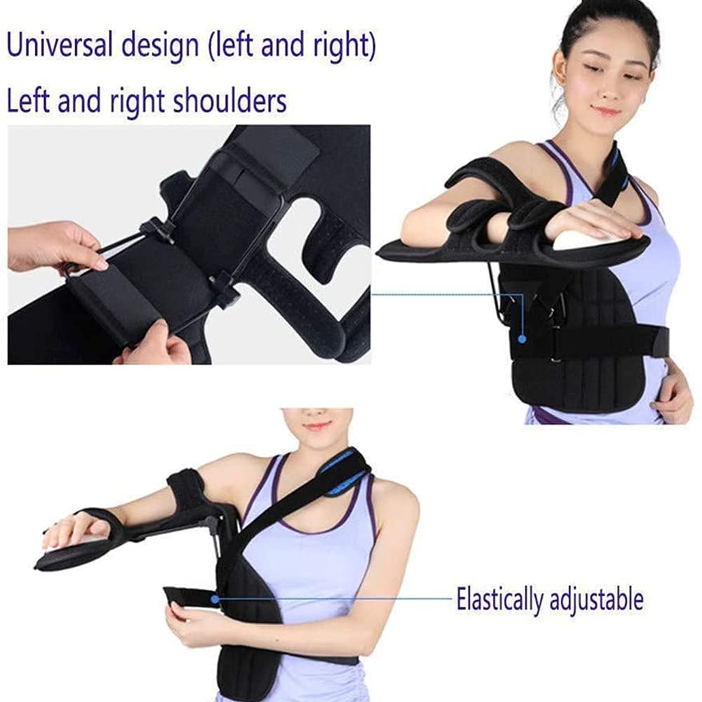 Shoulder Abduction Immobilizer for Broken arm Broken Fractured Bones Sublexion for Surgery Dislocated Injury Support Shoulder Injury Post-op Shoulder Arm Brace Men Women Universal