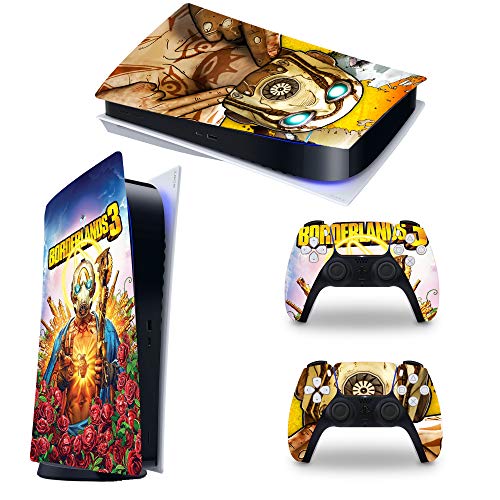 Playstation 5 Digital Edition Skin Set – Survival Challenges - HD Printing Vinyl Skin Cover Protective for PS5 Digital Edition Console and 2 PS5 Digital Edition Controller