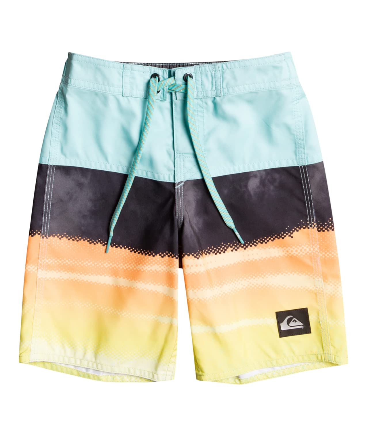 Quiksilver Boys' Everyday Panel 14 Boardshort Swim Trunk Bathing Suit, Tarmac, 7