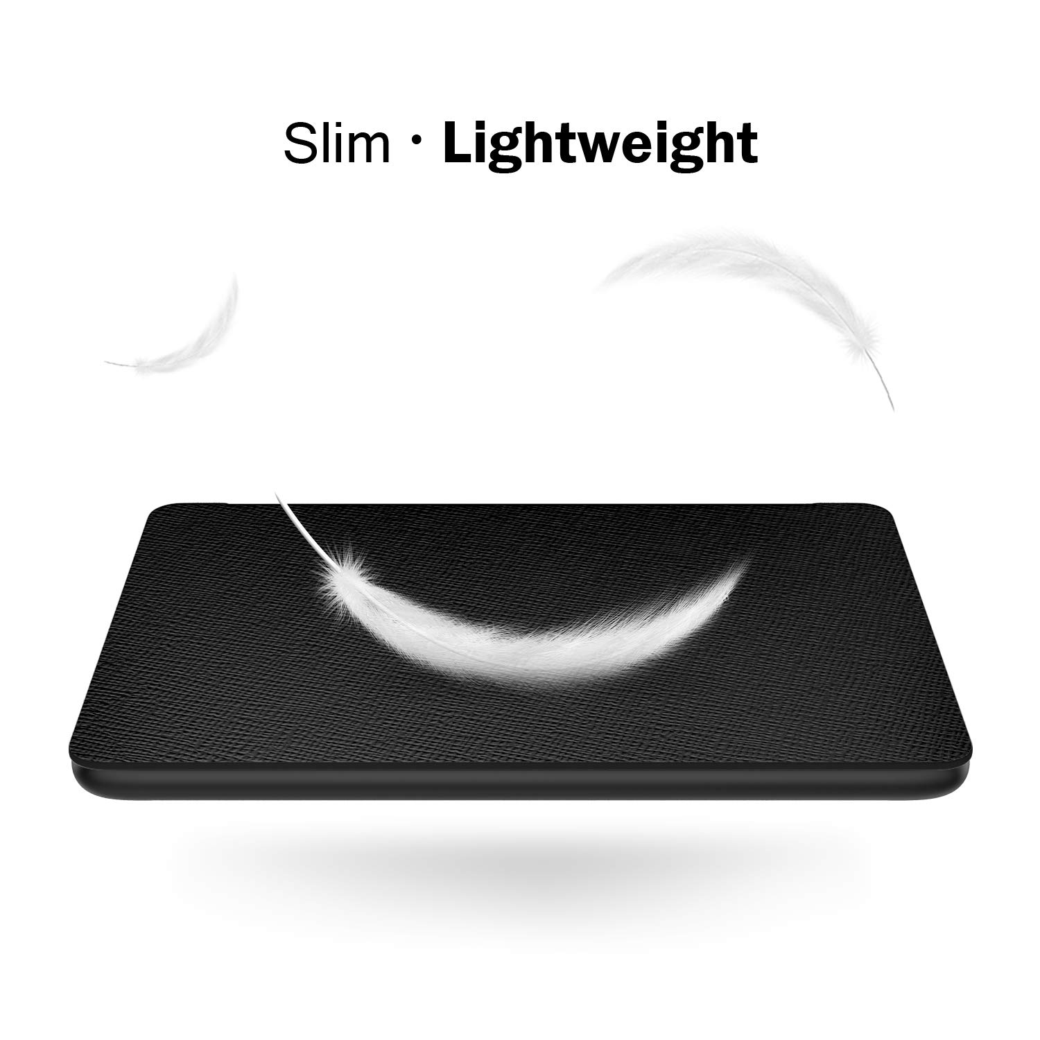MoKo Case Fits 6" Kindle (10th Generation, 2019 Release), Lightweight Premium Shell Cover with Auto/Sleep, Will Not Fit Kindle Paperwhite 10th Generation 2018 - Almond Blossom