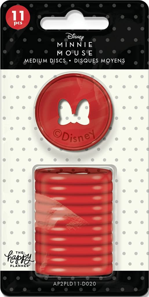 Me & My Big Ideas Disney HP EXPANDR Discs MED, Minnie Red Bow