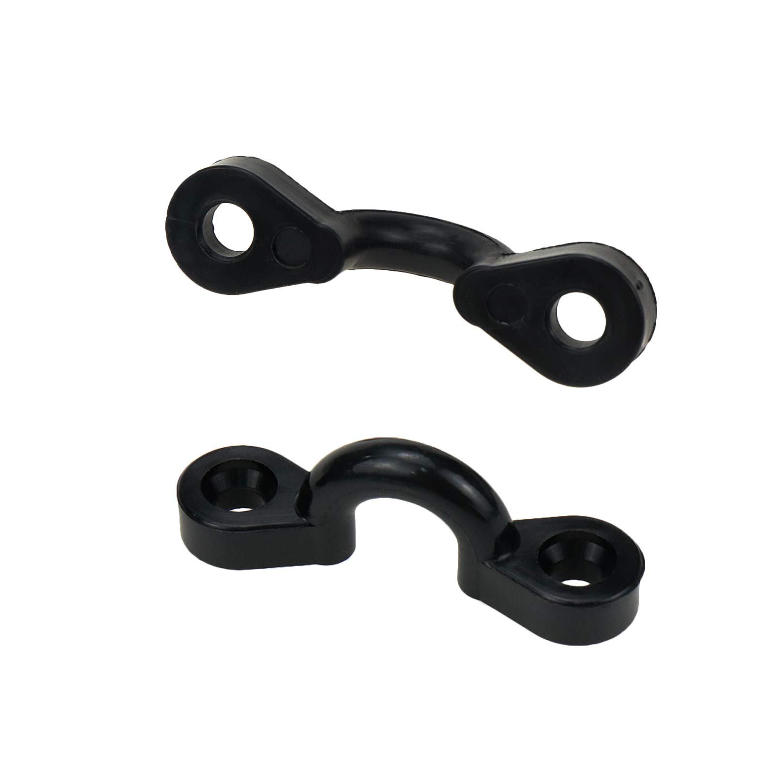 Quluxe Kayak Paddle Keeper Kayak Bungee Paddle Holder Kit Kayak paddle Clip, Kayak Rigging Accessory with Screws, Kayak Accessories (Pack of 4)