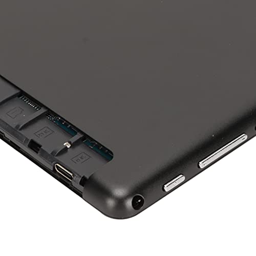 Tablet, Tablet HD 1960 X 1080 Black Octa Core Back 13MP 100240V for Adult Work (EU Plug)