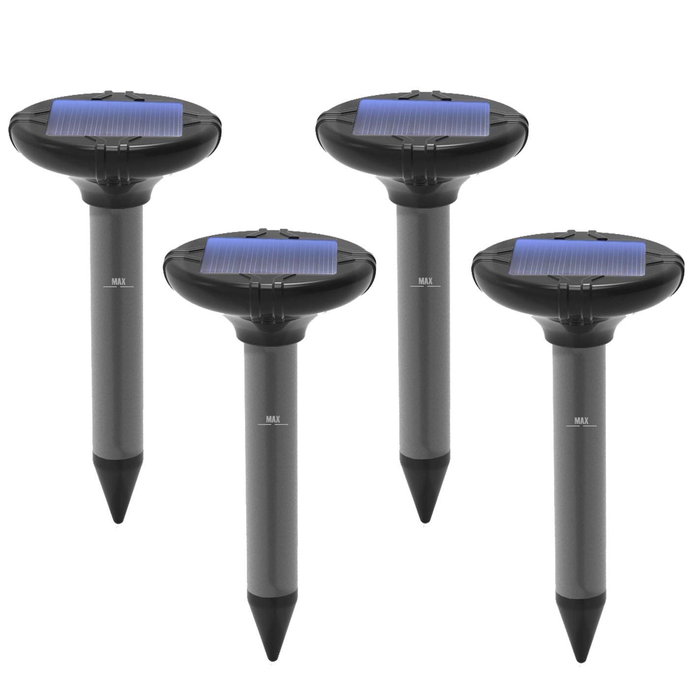Winpest Solar Snake Repeller Snake Repellent Snake Repellent Ultrasonic Snake Repellent Pest Repeller Gopher Repellent Ultrasonic Good Ultrasonic Pest Repeller Snake Repellent 4-Pack