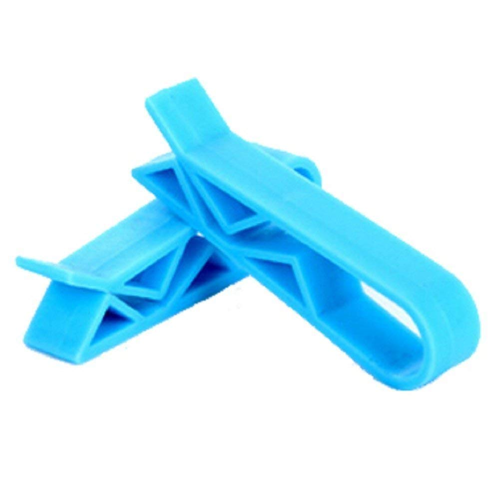 PULABO Strong and Long-LastingReusable Plastic Rubbish Bin Garbage Bag Clamp Clip Holder 2 pcs