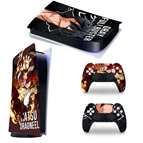 Playstation 5 Digital Edition Skin Set – Magic Skill - HD Printing Vinyl Skin Cover Protective for PS5 Digital Edition Console and 2 PS5 Digital Edition Controller