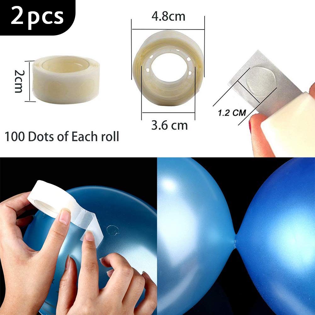 PartyWoo Balloon Garland Kit 25 pcs and Electric Balloon Pump
