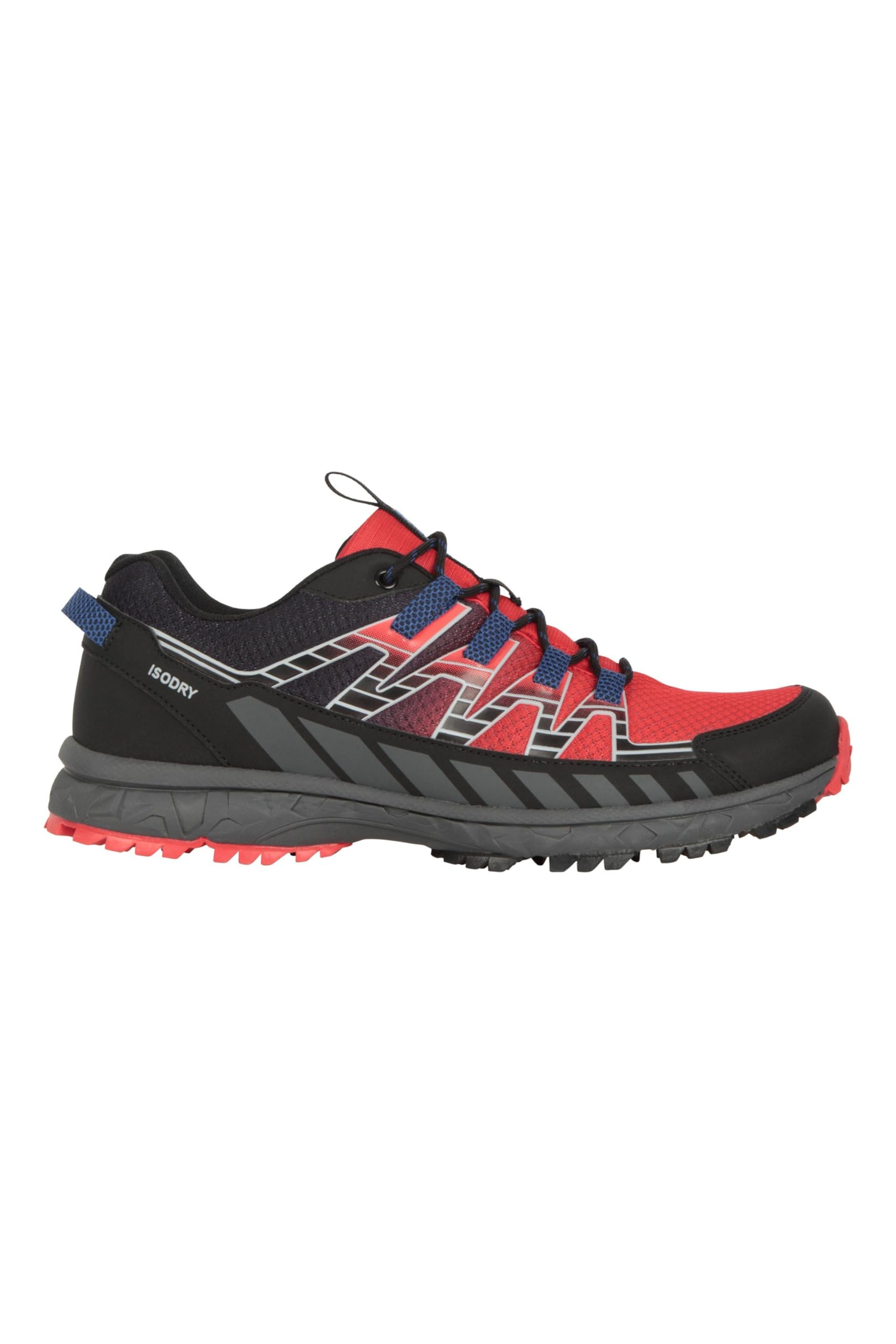 Mountain Warehouse Enhance Mens Waterproof Trail Runner Sneakers Petrol Blue 13 M US Men