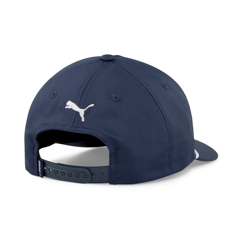 Puma Golf Men's H8 Golf Rope Hat, Navy Blazer-Bright White, One Size