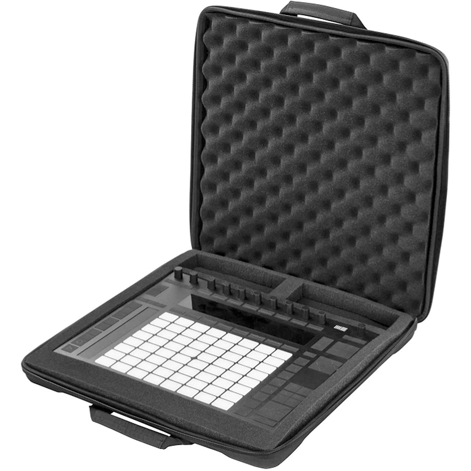 Odyssey Universal Controller Utility EVA Egg Foam Lined DJ Profressional Audio Equipment Carrying Case for Ableton Push 2 Controllers, Black