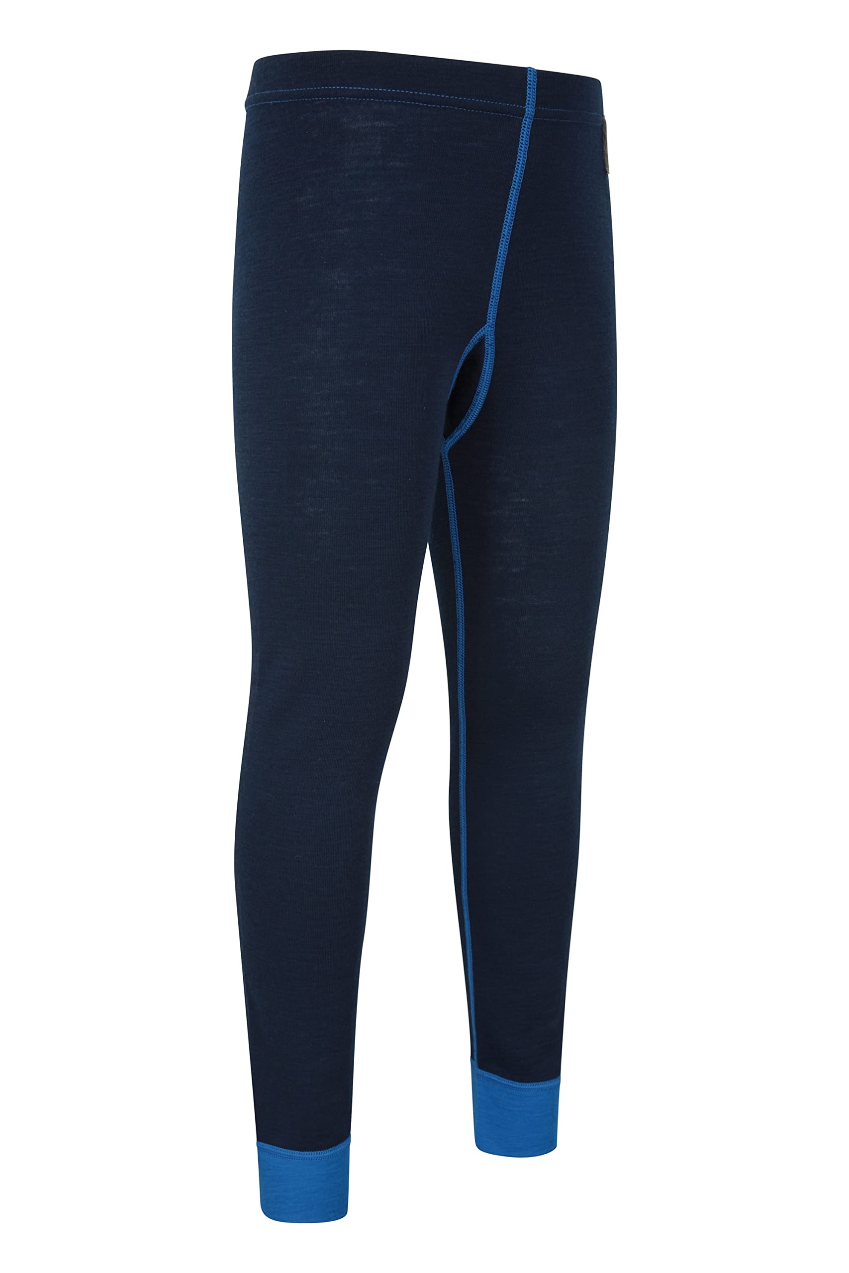 Mountain Warehouse Merino Kids Baselayer Pants Blue 5-6 Years