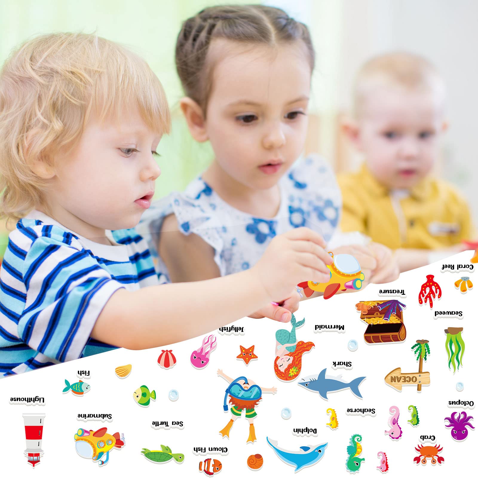 WJFNKXKL Zoo Animals Felt Flannel Board Story Pieces for Toddlers Preschool Early Learning Interactive Storytelling Teaching Play Activity Kits
