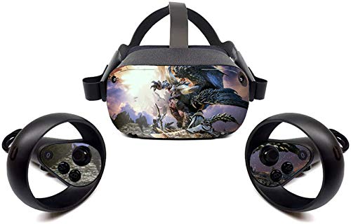 roleplaying action Stickers Skin for Oculus Quest, Protective, Durable, and Unique Vinyl Decal Wrap Cover | Easy to Apply, Remove, and Change Styles by ok anh yeu