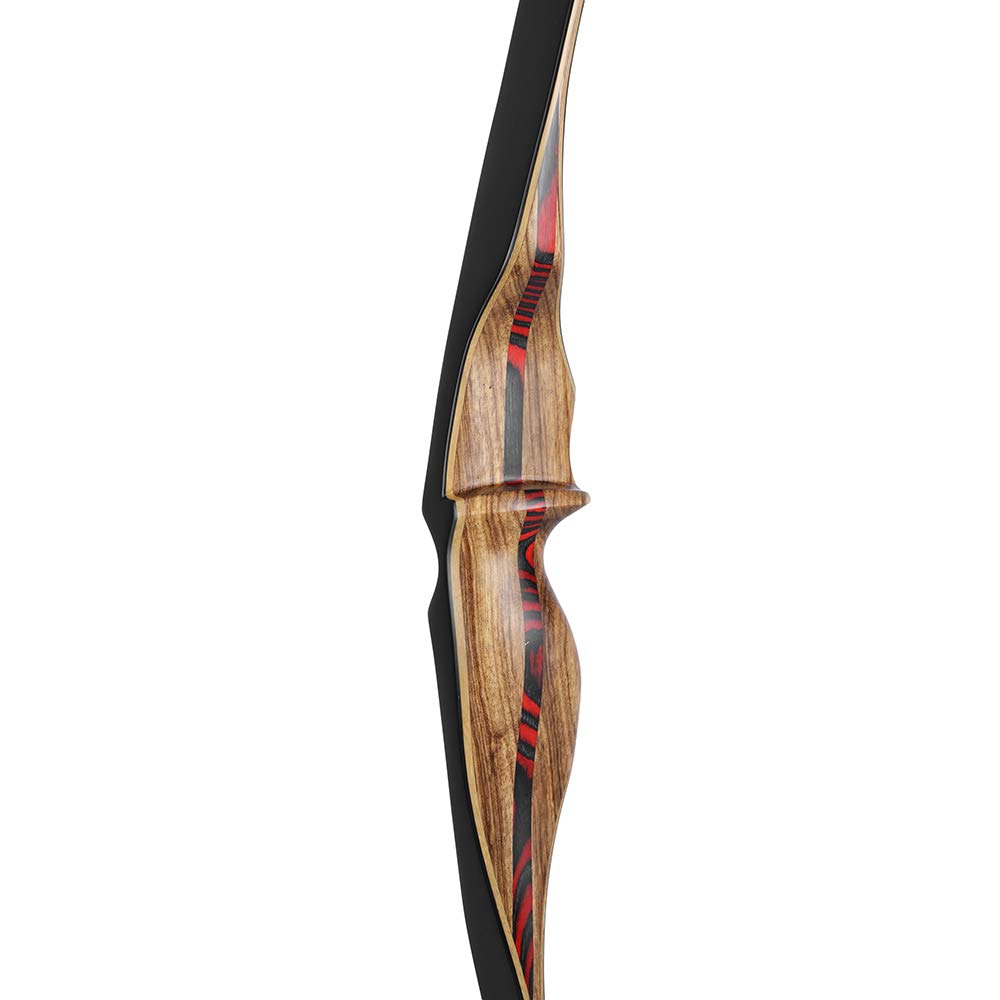 OEELINE Airobow One Piece Recurve Bow 54in Professional Hunting Longbow Right and Left Hand Draw Weights in 30-50 lbs