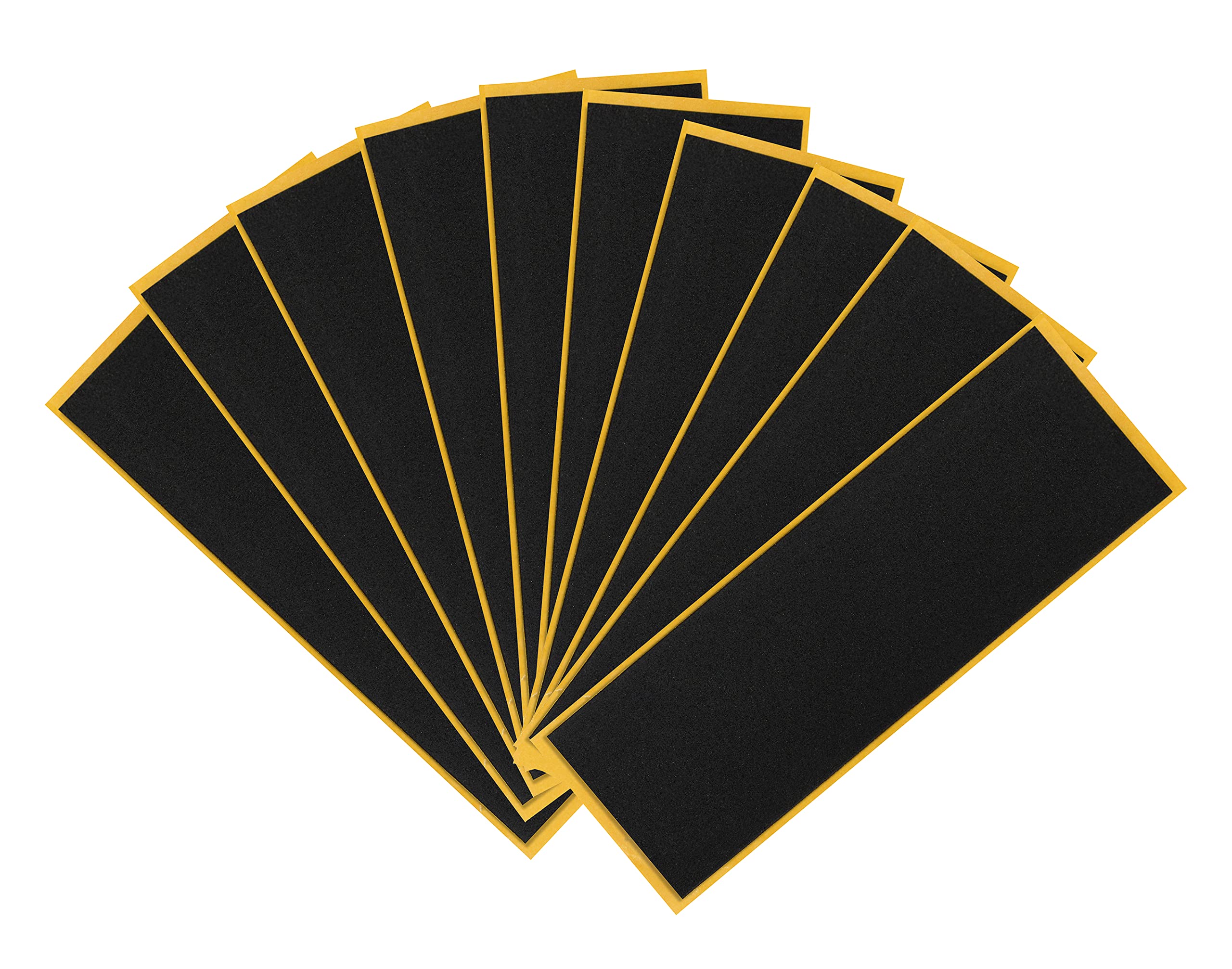 Teak Tuning 10PK Prolific Easy Peel Foam Grip Tape - Thick Edition - Adhesive Backing - Soft, Professional Quality Foam - Optimal Control - 110mm x 38mm - Includes File for Clean Application
