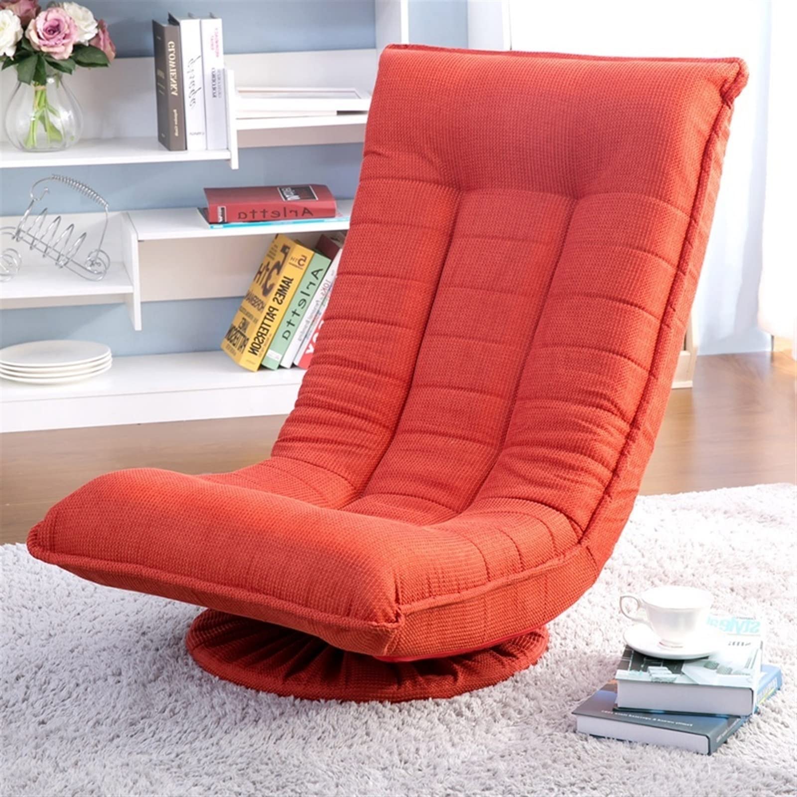 WJHSPsf Bean Bag Chairs Rotary Folding Sofa Video Game Chair Floor Leisure Sofa Chair