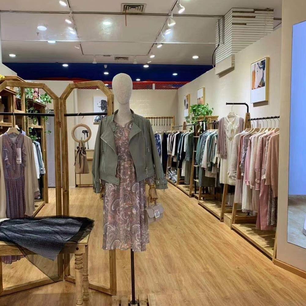 Mannequin Torso Mannequin Dress Form Torso Female Tailors Dummy Dressmakers Dummies Fashion Students Display Bust with Solid Wood Arm Height Adjustable for Apparel Jewelr