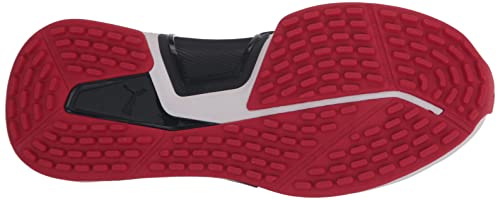 PUMA Men's Gs.One Golf Shoe, White/Navy Blazer/Ski Patrol, 11